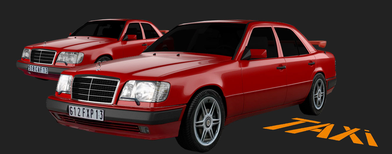 MERCEDES W124 500E | SIYARAXESS